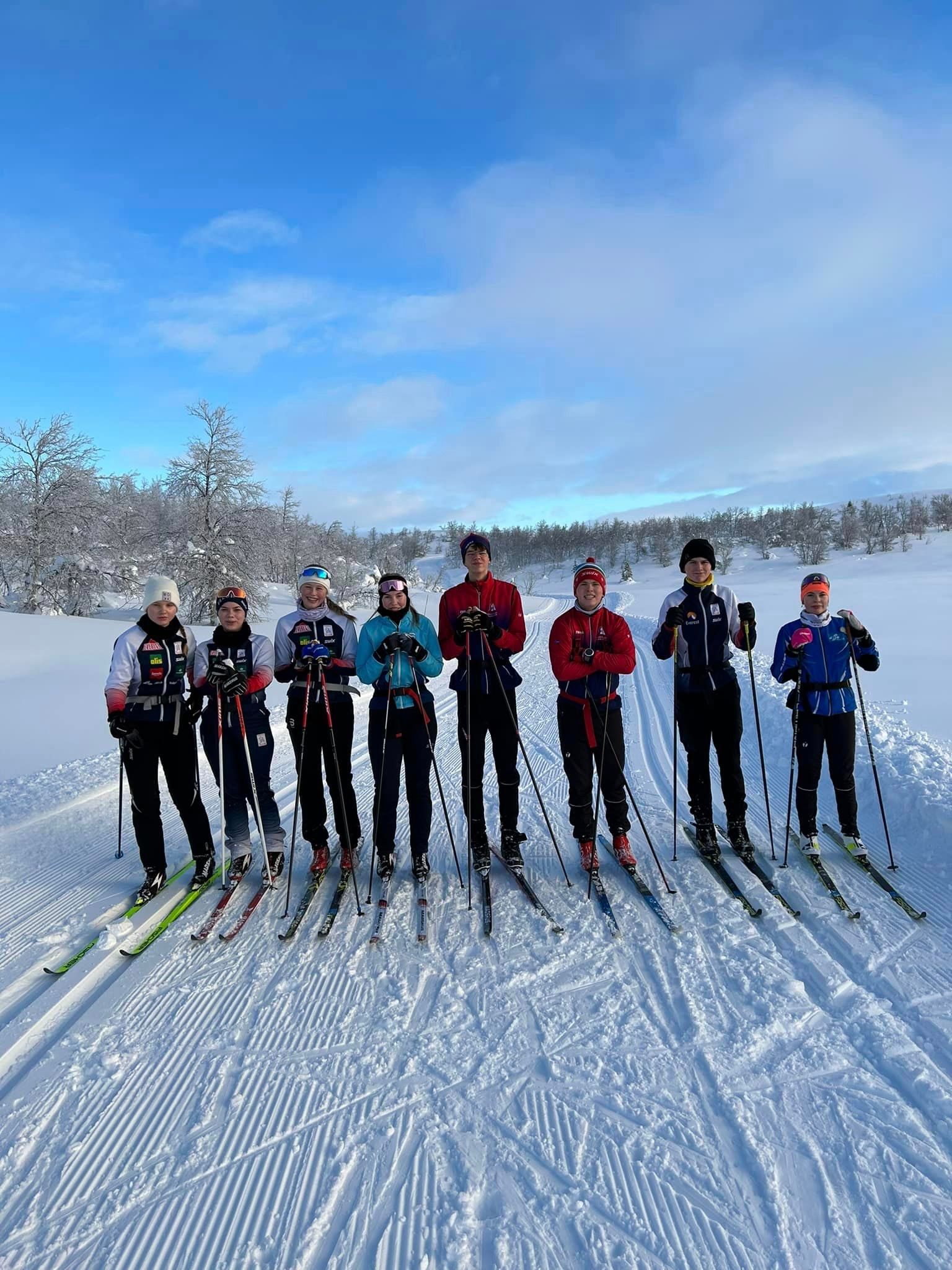 Ungmenni Ullar í æfinga- og keppnisferð í Noregi. – Ullur